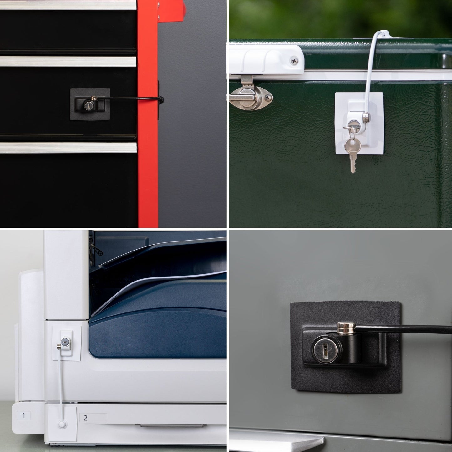 Premium Refrigerator Lock with Built-in Keyed Lock – Computer Security Products