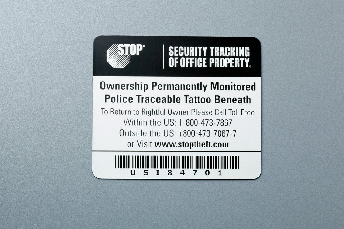 STOP Security Plates - Laptop Theft Prevention and Recovery – Computer ...